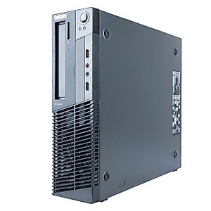 Lenovo Think Center M81 Small Form Factor Desktop Computer, Intel Core I3-2120 3.3GHz, 16G DDR3, 500G, DVD, WiFi, BT, DP, VGA, Windows 10 Pro 64 Language Supports English/Spanish/French (Renewed)