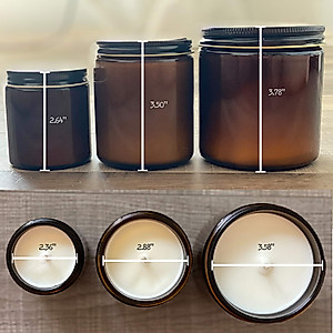 Because Men Like Candles Too Infused With Real Man Vibes | Premium Soy Wax Candle | The Snarky Mermaid | Amber Jar Candle | Made in USA | Snarky Candles | Scented Candles For Women And Men