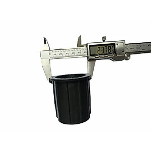 SUQ I OME Outdoor Patio Umbrella Parasol Base Stand Replacement Hole Ring Plug Cover and Cap 2.1 inch (1 pc , Black)