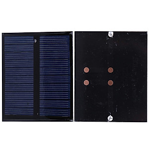 5V Solar Panel Charger, Polysilicon Waterproof Portable Solar Panel, Energy-Saving for Advertising Lights Low-Power Appliances