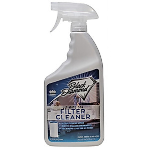 Black Diamond Stoneworks Ultimate Spa Filter Cleaner Fast-Acting Spray for Hot Tub & Pool Filters.Bundle