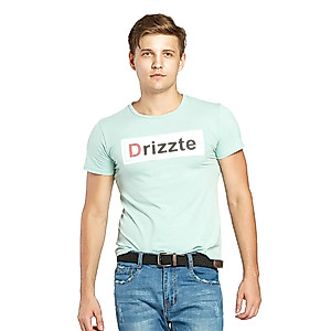 Drizzte Mens Plus Size Belts 59'' Casual Braided Elastic Stretch Fabric Woven Web Belt Work Golf