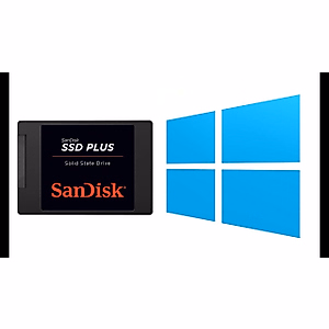 SanDisk SSD PLUS 120GB Internal SSD - SATA III 6 Gb/s, 2.5"/7mm, Up to 530 MB/s - SDSSDA-120G-G27