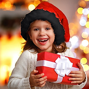 Lusofie Shaggy Plush Faux Fur Fabric Precut Strips 2x60inch Black Fur Fluffy Fuzzy Craft Fur for Gnomes Beard Santa Claus Hair Dwarf Cosplay Costume DIY Craft Christmas Decoration