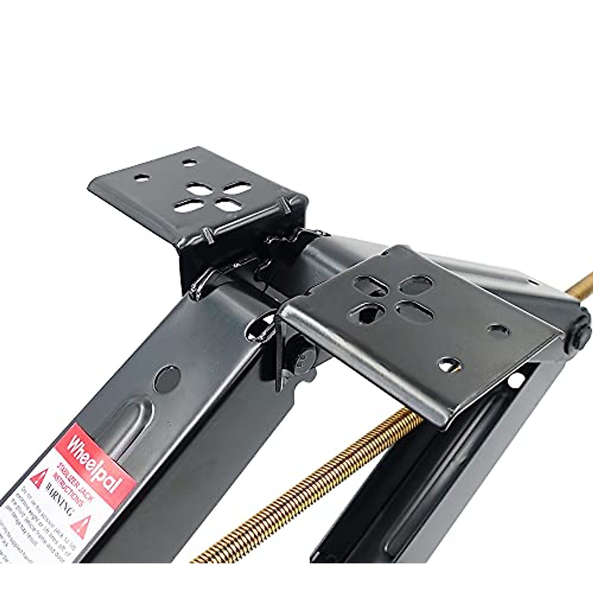 Wheelpal 24" 7500lbs Heavy Duty RV Stabilizing Leveling Scissor Jack (1PCS)