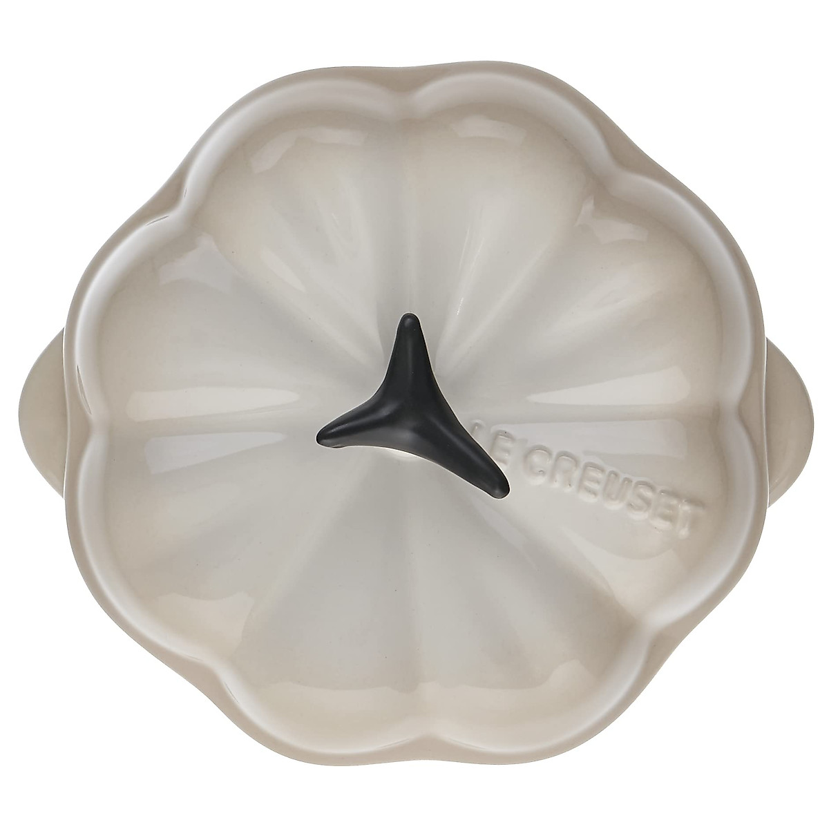 Le Creuset Petite Pumpkin Cocotte, 12 oz, Meringue