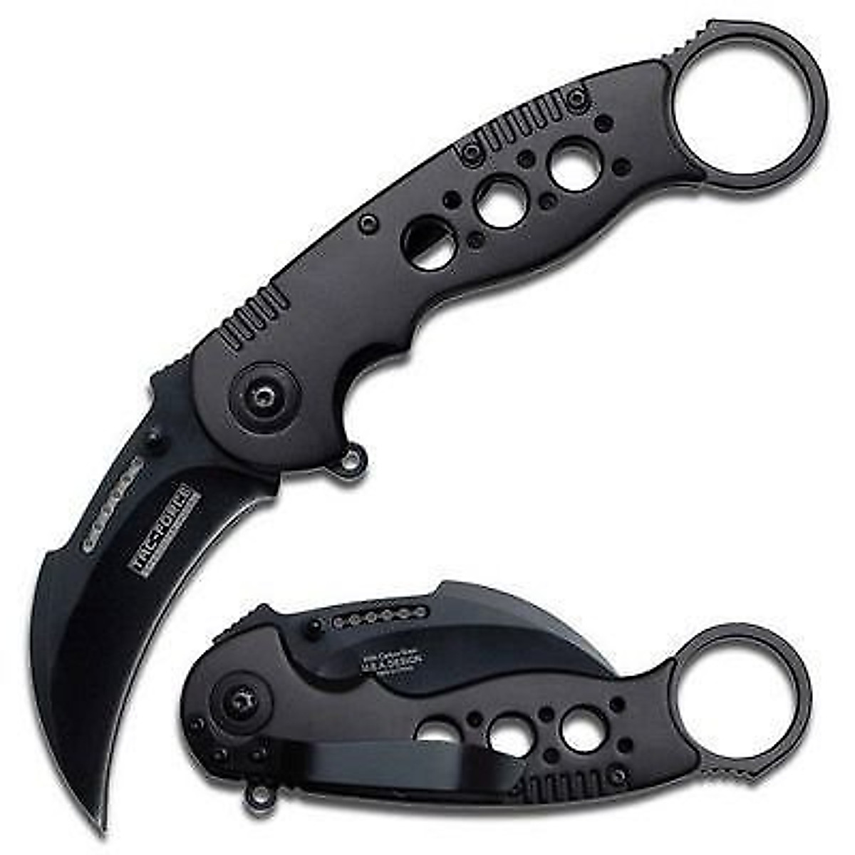 TAC-FORCE Spring Assisted G'Store Opening Knives Black KARAMBIT CLAW Rescue Pocket Knife 6 product ratings