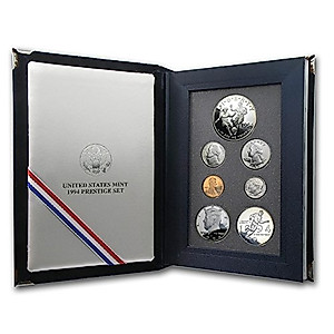 1994 P S US Prestige Proof Set 7 Coin set Soccer World Cup Proof