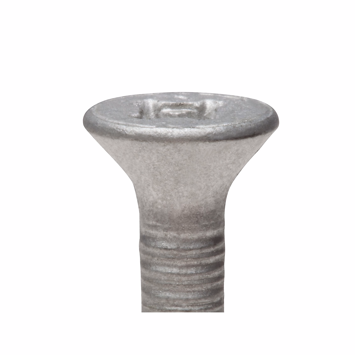 1/4" x 3-3/4" 410 Stainless Steel Flat Phillips Tapcon