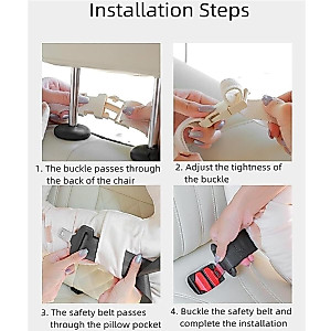 Travel Pillow Kids,Travel H Pillow Car Pillow for Kids,Kids Neck Pillows for Travel,Neck Pillow Travel Kids,Kids Travel Pillows,Toddler Car Seat Head Support Comfortable and Soft (F)