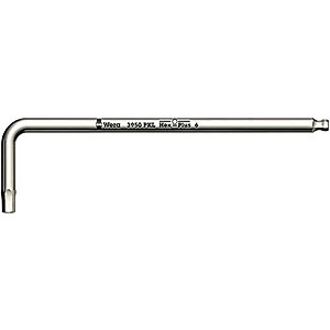 Wera - 5022703001 3950 PKL Stainless Long Arm Ballpoint 3.0mm Hex Key