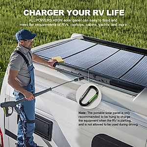 ALLPOWERS S2000 Pro Portable Power Station with Panels Included, 1500Wh MPPT Solar Generator 2400W with Portable Solar Panel 400W for RV Outdoor Camping Home Emergency