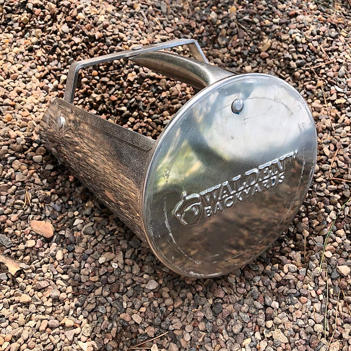 Walden Backyards Ash Scoop - Stainless Steel - Pellet and Coal Shovel - Fireplace and Fire Pit Cleaning Tool