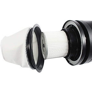 Cen-Tec Systems 96920 HEKA Critical Filter HEPA Commercial Woodworking Vacuum, 10 Gallon Stainless Capture Bin, Quick Click Separator, and Hose and Adapter Set, Stainless Steel