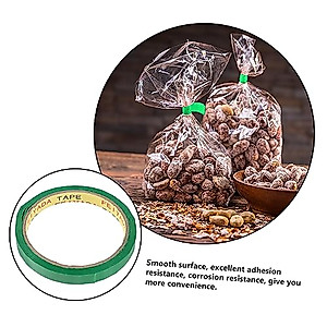 Outanaya 12pcs strap on bag tying tape DIY tying tape packaging bag tapes bag sealing tying tapes convenient tying tape strapping packing bag adhesive tape Multifunction Sealing tape bopp