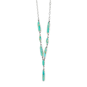Silpada 'Your Blue Lagoon' Sterling Silver Turquoise Necklace, 18" + 2"