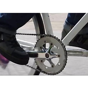 Bike Chain Master Link Single Speed Bike 1/2X1/8 Bike Chain Link Connectors Suitable with All Single Speed Bike BMX Bike Fixie Bike and Some Mountain Bikes for Men Single Speed 5 Units Pack