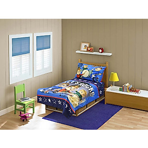 Alvinn & The Chipmunks Toddler Bedding Set, Blue/Navy