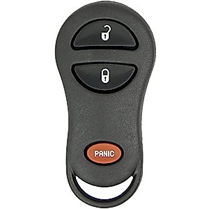 Keyless2Go Replacement for New Keyless Entry 3 Button Remote Car Key Fob for Select Dodge Dakota Durango Ram Vehicles That Use FCC GQ43VT9T