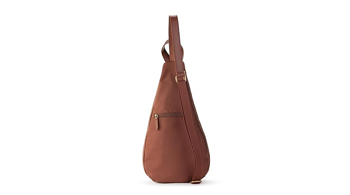 The Sak Geo Sling Backpack in Leather, Convertible Design, Teak — 🛍️ ...