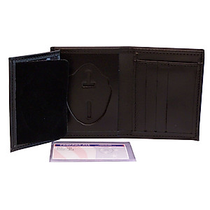 Alaska State Trooper Recessed Badge Wallet (Cutout PF814)