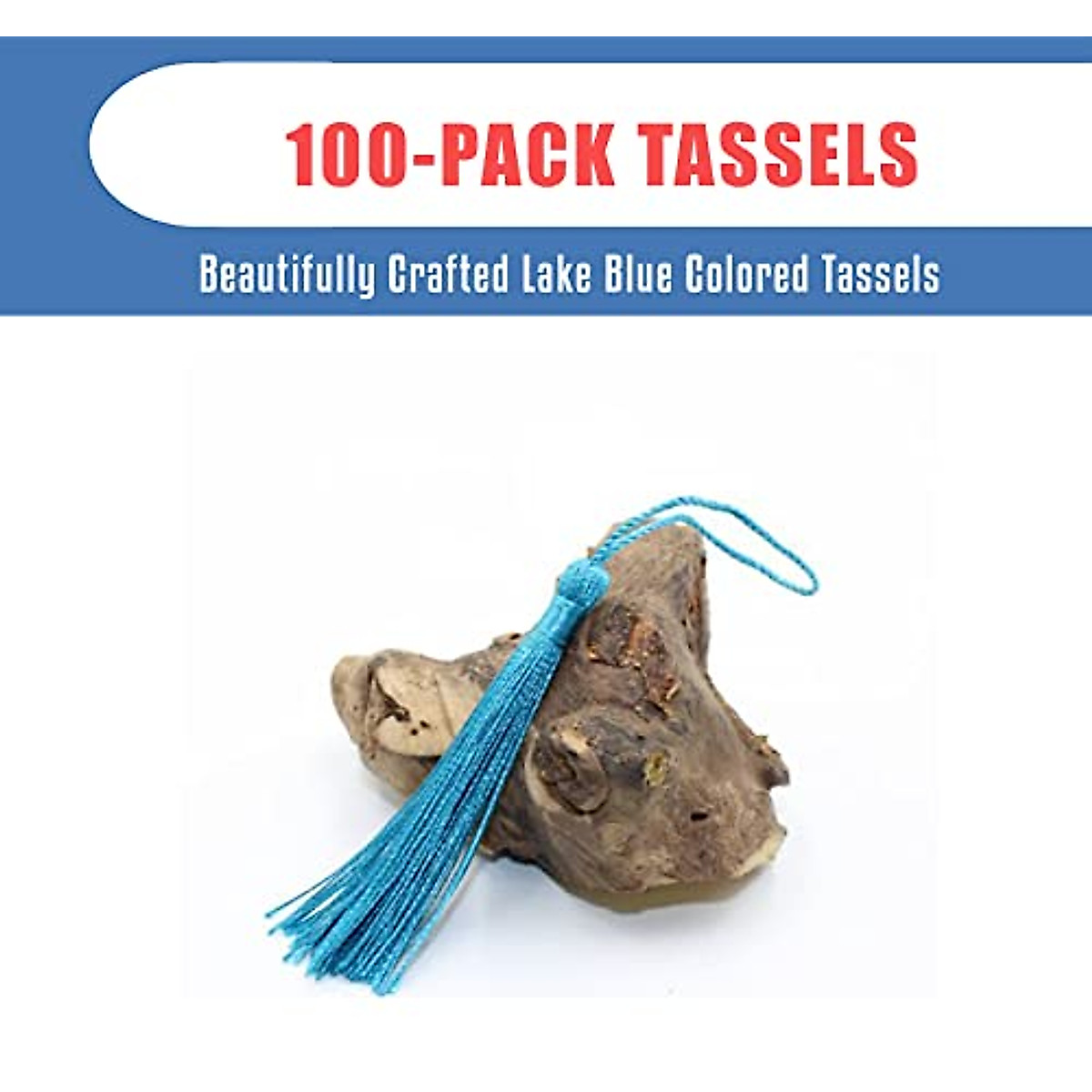 Creanoso Bookmark Tassels (Lake Blue Color)