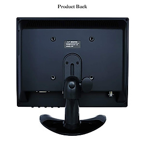 iChawk 9.7'' inch Monitor 1024x768 4:3 Full View IPS Positive Screen AV BNC HDMI VGA Built-in Speaker LCD Screen PC Display, Industrial Medical Equipment, Pluggable U-Disk Portable Player W097PN-592
