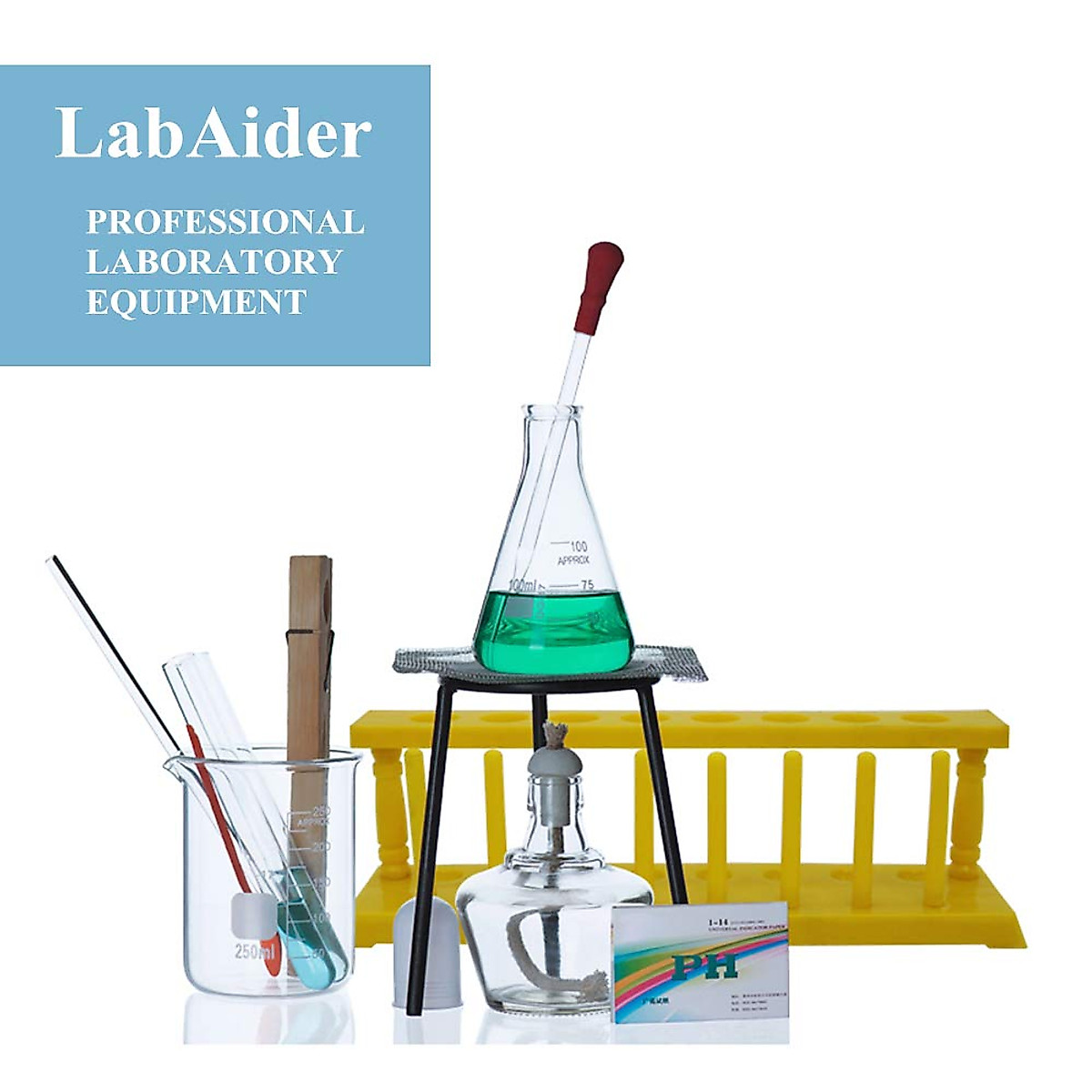 Surgical Grade Blades #11 10pcs Sterile with #3 Scalpel Knife Handle for Biology Lab Anatomy, Practicing Cutting, Medical Student, Sculpting, Repairing