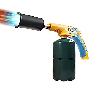 POWERFUL Creme Brulee Torch, Kitchen Cooking Torch, Charcoal Torch - Food Torch for Cooking - Culinary Torch,Outdoor Cooking Torch for BBQ Searing Steak (Tank Not Included)