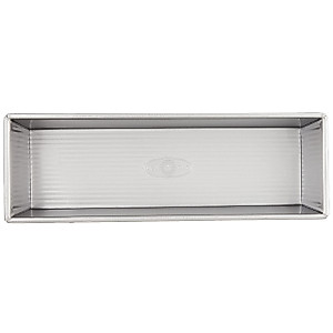 USA Pan Bakeware Pullman Loaf Pan with Cover, 13 x 4 inch, Nonstick & Quick Release Coating, Made in the USA from Aluminized Steel