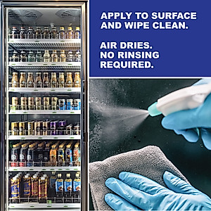 Active Element Freezer Cleaner - 1 Gallon - Deices and Cleans - Ready to Use - Commercial Strength - Cold Storage Environments - Down to -20 °F - Walk in Freezers - Deep Freezers