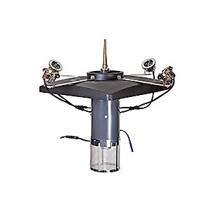 Scott Aerator Color Changing Residential Outdoor Fountain LED Light Set for Fountains & Display Aerators | Set of 4 RGB LED Light Kits with 150 Ft Electric Cord | Ponds Light (Fountain not Included)