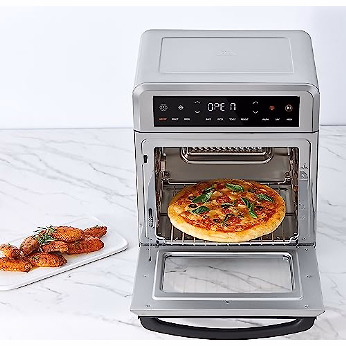 COSORI Wire Oven Rack, Cooling Rack for Cooking and Baking, Air Fryer Accessories & Replacements Fit 13QT Stainless Steel Air Fryer Toaster Oven-R121, Stainless Steel, Dishwasher Safe