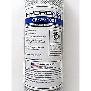 GE HYDRONIX SMART WATER RO GXRM10 PRE & POST REVERSE OSMOSIS FILTERS 50 GPD GE FXWTX GE FX12P GE FX12M ANNUAL REPLACEMENT FILTER PACK