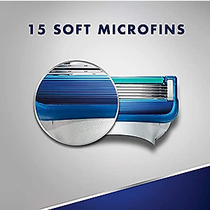 Gillette5 Mens Razor Blade Refills, 12 Count, Lubrastrip for a More Comfortable Shave