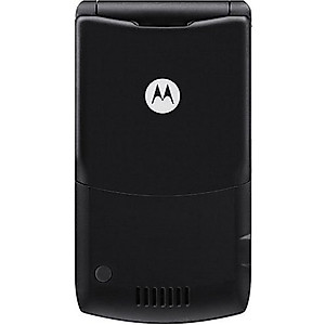 Motorola RAZR V3 Unlocked Phone with Camera, and Video Player-International Version with No Warranty (Black)