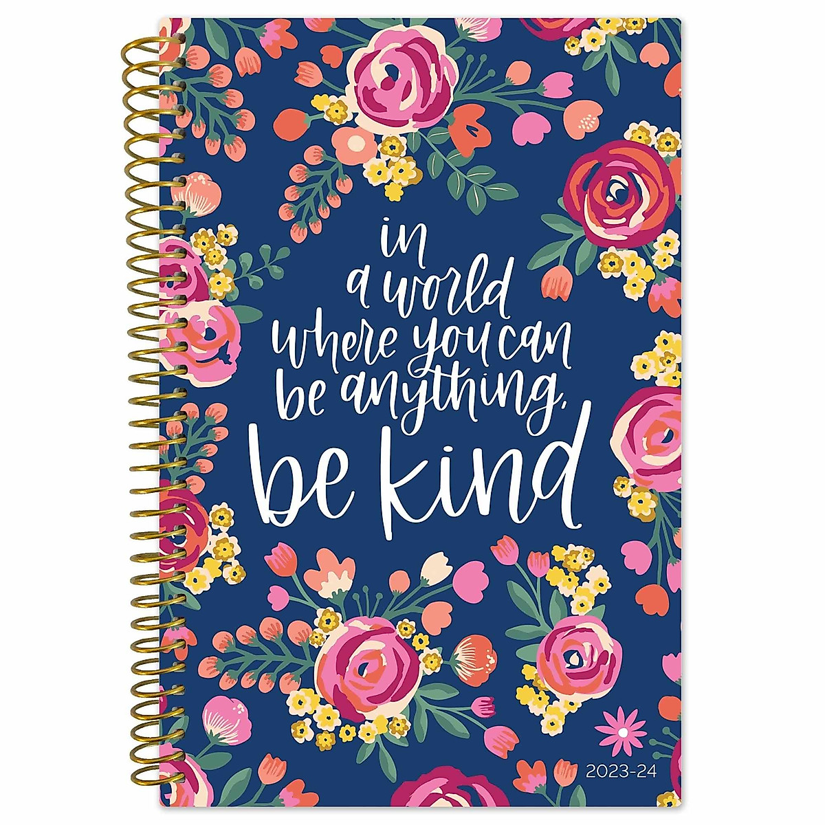 bloom daily planners 2023-2024 Academic Year Day Planner (July 2023 - July 2024) - 5.5” x 8.25” - Weekly/Monthly Agenda Organizer Book with Stickers & Bookmark - Be Kind