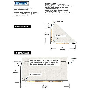 1 1/2" x 1 1/2" x 96" Stainless Steel Corner Guard, 22ga Includes 6 Tubes 10oz Adhesive, Pack of 10 Units Y