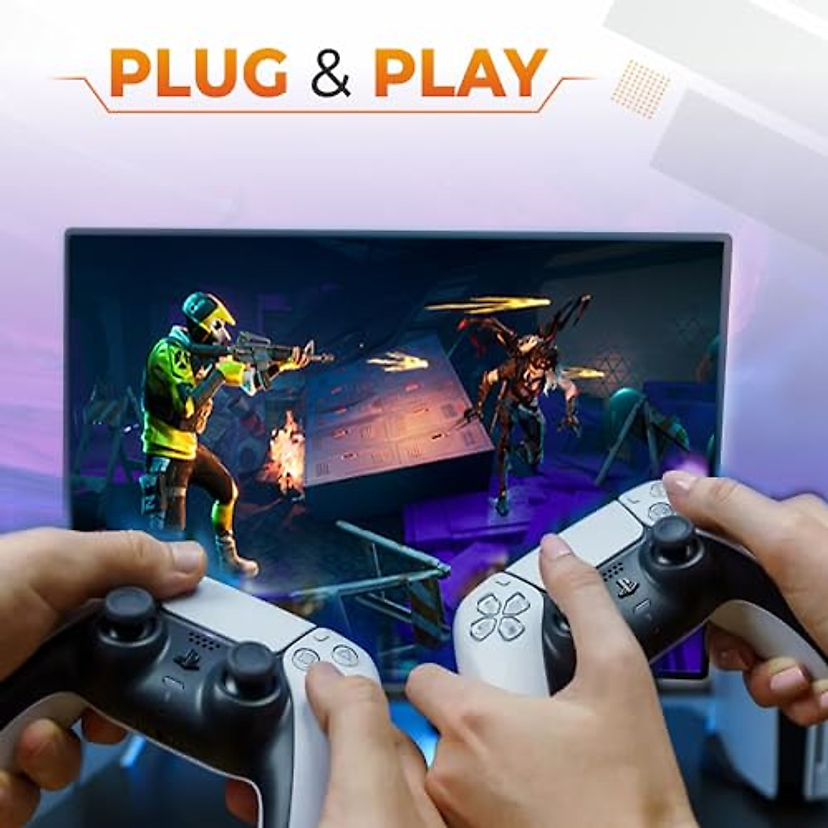 SUHSAI Gaming Hard Drive 500 GB Portable External Hard Drive USB 3.0 Storage Drive 2.5 HDD Compatible with Laptop Computer, Xbox, MAC, PS4, PS5, chromebook - Black