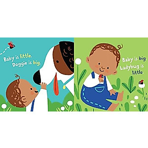 Indestructibles: Big and Little: A Book of Opposites: Chew Proof · Rip Proof · Nontoxic · 100% Washable (Book for Babies, Newborn Books, Safe to Chew)