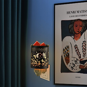 mocosa Plug in Wax Warmer，Candle Wax Warmer for Scented Wax melt Warmer，Electric Wax Burner as Gifts for Mom Grandma Women (Butterfly)…