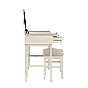 Linon Set, Cream Jackson Vanity, 30" x 36" x 18",