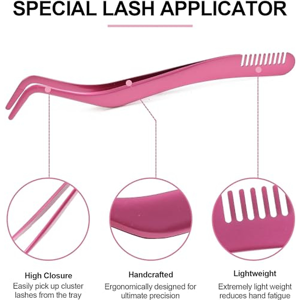 Fenshine Cluster Eyelash Extensions 240pcs 20D/40D Cluster Eyelashes Mixed, Natural False Eyelashes Cluster Soft Individual Lashes Clusters