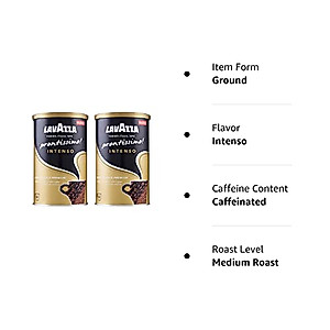 Lavazza Prontissimo Intenso Tin 95g (Pack of 2)