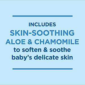 Caldesene Cornstarch Baby Powder with Zinc Oxide, Talc-Free Baby Powder, 5 Oz, 6 Pack