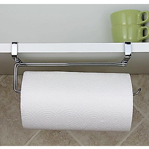 Paper Towel Holder Cabinet Door Back Hanging Paper Towel Holder Stainless Steel Rust Free
