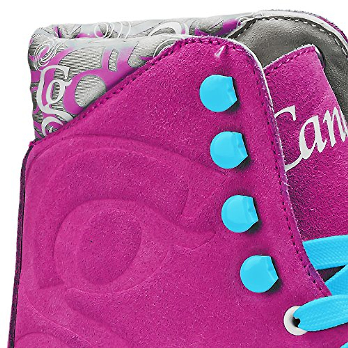 Roller Derby Candi Girl U774 Carlin Quad Artistic Roller Skates Raspberry Ladies sz 5