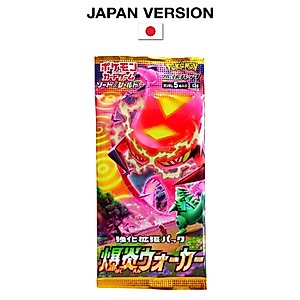 (1pack) Pokemon Card Game Sword & Shield Blast Walker Japanese.ver (5 Cards Included)