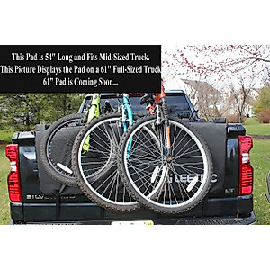 LEETPIC Tailgate Bike Pads for Pickup Truck Tailgate with Secure Bike Frame Straps, Tailgate Protection Pad for Bike and Truck (Classic)