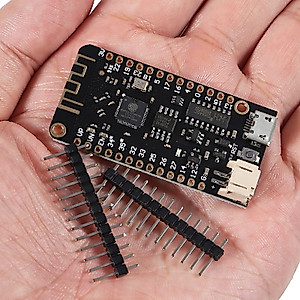 AITRIP 3PCS LOLIN32 ESP32 Lite V1.0.0 WiFi Bluetooth Micro USB Development Board 4MB Flash 500mA CH340 CH340G Lithium Battery Connector ESP32 Compatible with Arduino
